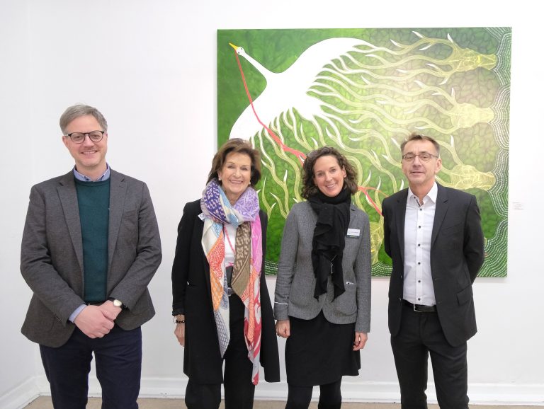 Gelungene Eröffnung der Ausstellung „Bilder für die Seele“ in der LVR ...