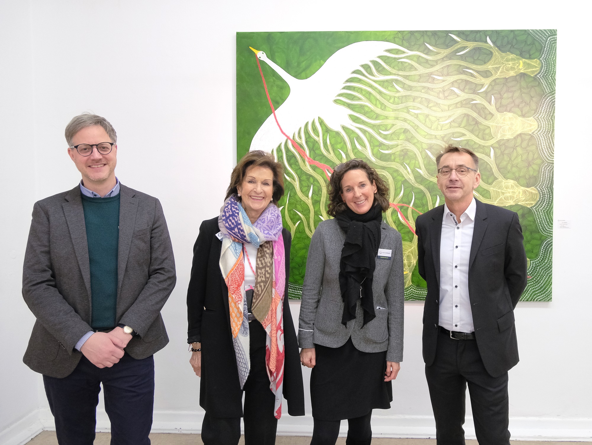 Gelungene Eröffnung der Ausstellung „Bilder für die Seele“ in der LVR ...