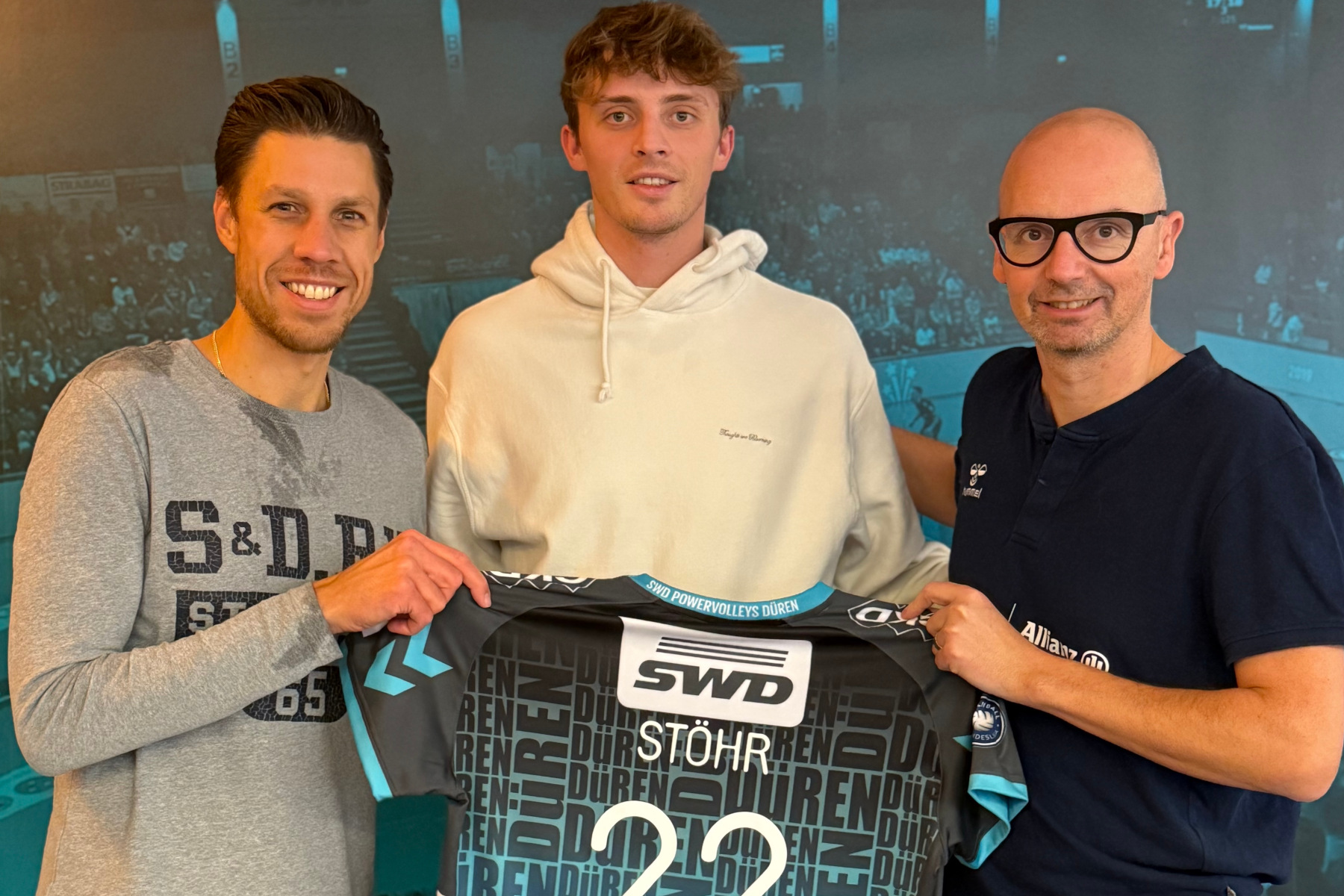 SWD powervolleys Düren: Tim Stöhr füllt eine Lücke » DN-News