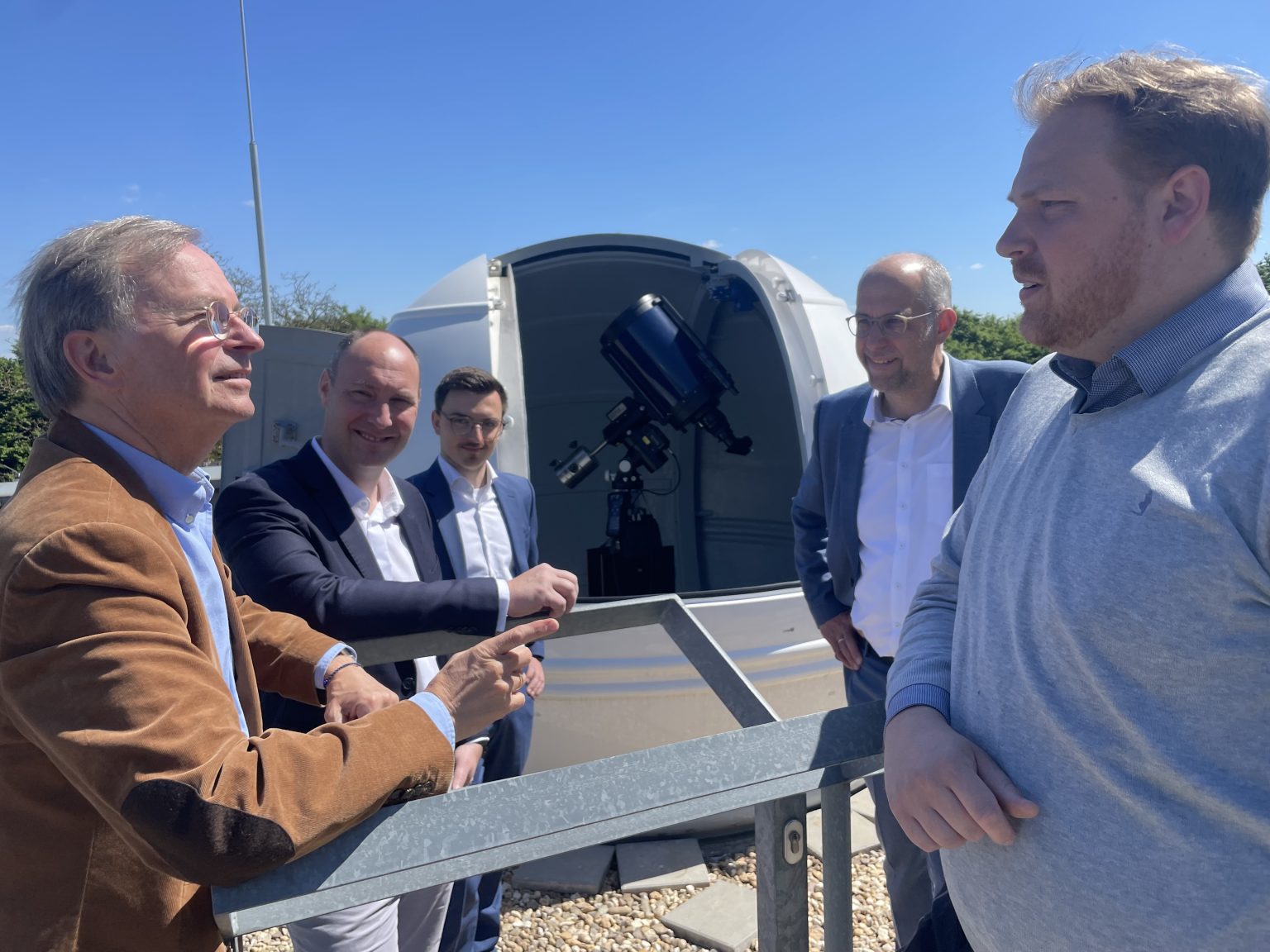 Besuch im Haus Overbach: Thomas Rachel und Pascal Jonek zeigen großes ...