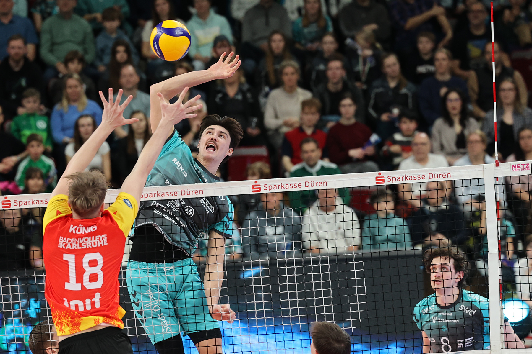 SWD powervolleys Düren: Nichts zugelassen gegen Karlsruhe » DN-News